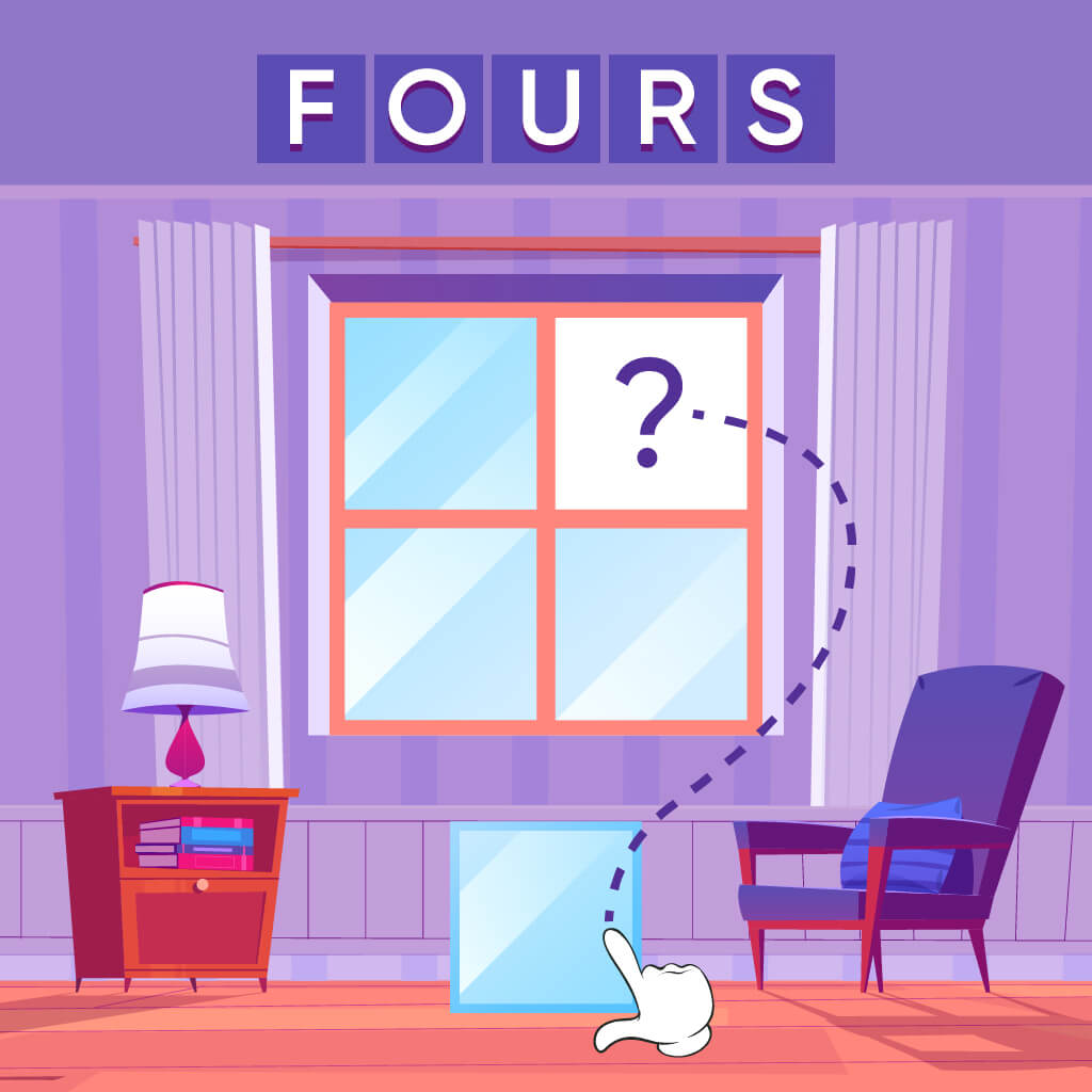 Fours - HTML5 Puzzle Game | DoonDookStudio Store