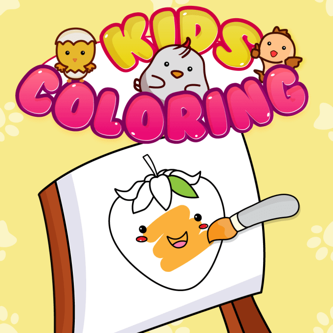 Kids Coloring - HTML5 Coloring Game | DoonDookStudio