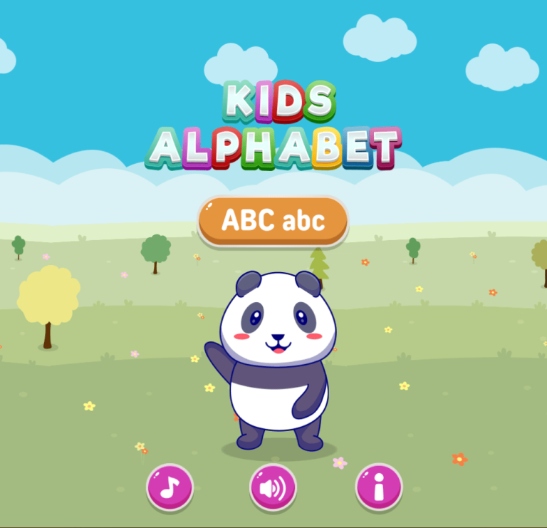 Kids Alphabet - HTML5 Educational Game | DoonDookStudio