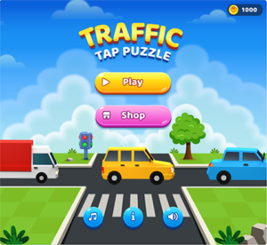 Traffic Tap Puzzle - Get HTML5 Puzzle Game License | DoonDookStudio