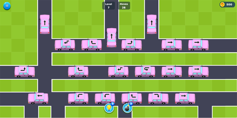 Traffic Tap Puzzle - Get HTML5 Puzzle Game License | DoonDookStudio